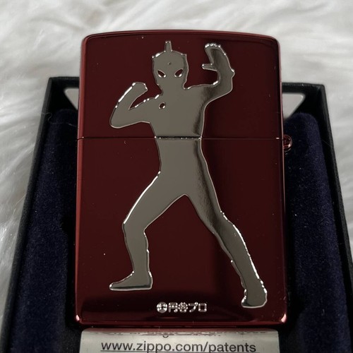 Zippo Lighter Ultraman Ace Big Face Double Sided Red Boxed | eBay