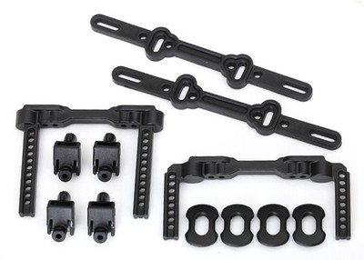 Traxxas 8316 Body Mounts, Front & Rear/ Body Mount Posts/ Body Mount ...