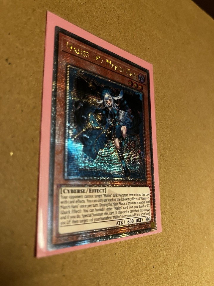 Yu-Gi-Oh! Maliss P March Hare ALIN-EN023 Quarter Century Secret Rare 1st Ed | eBay
