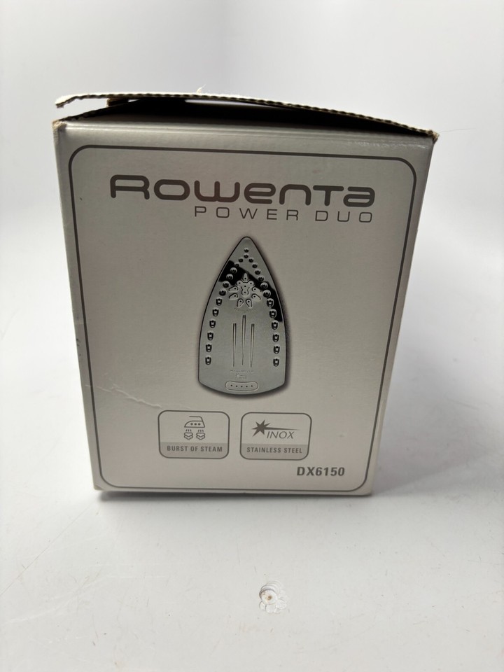 ROWENTA Iron Power Duo DX6150 Pro Vertical Steam Self Clean 1500w ...