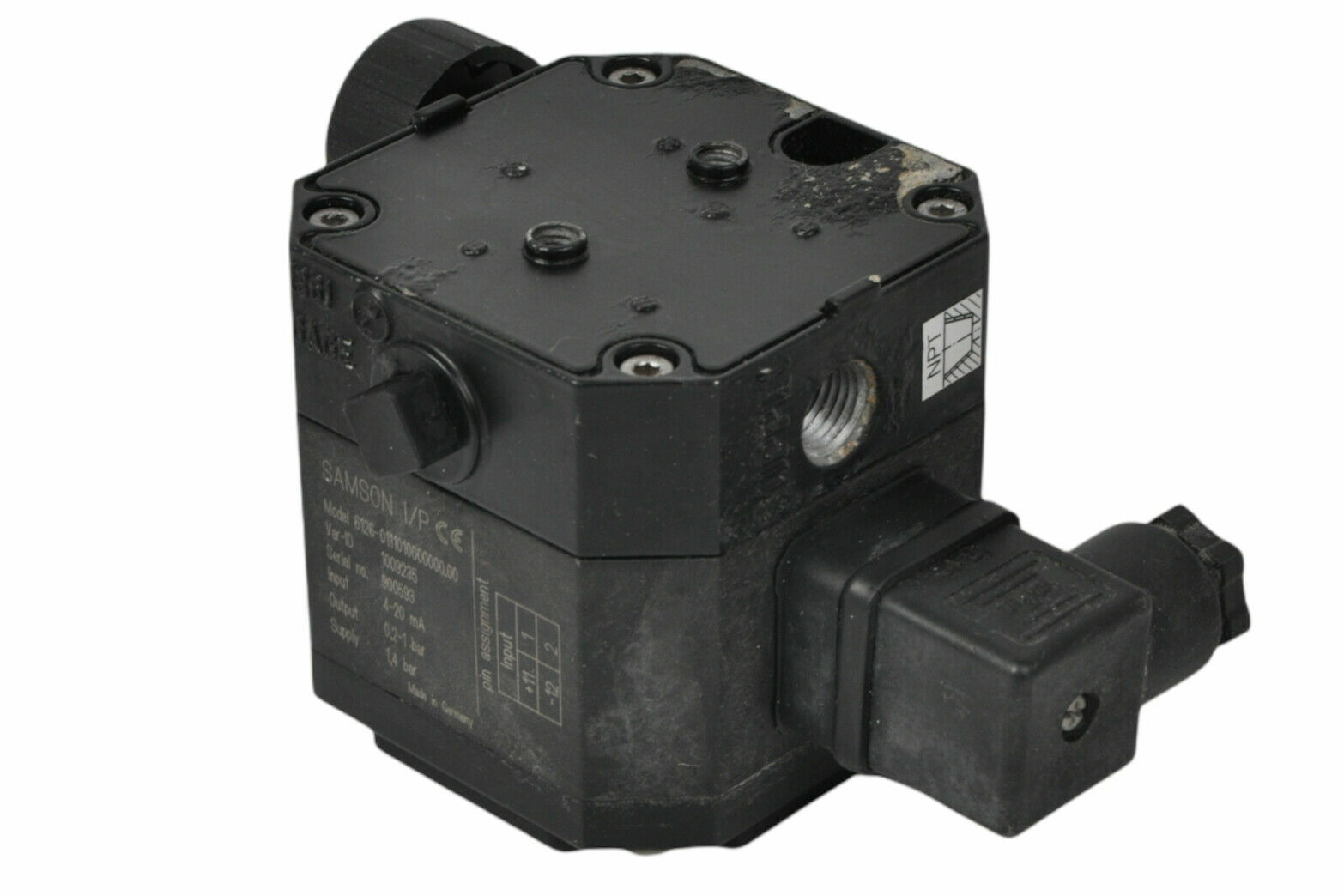 SAMSON I / P electropneumatic converters 6126, 4-20mA 0.2-1 bar... | eBay