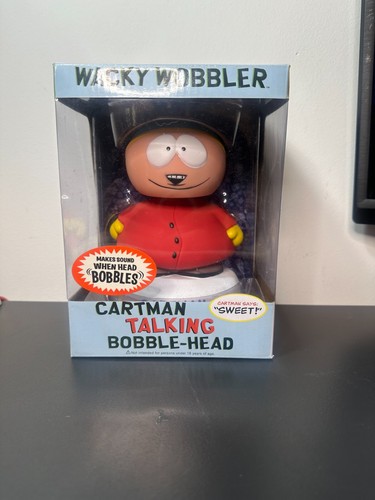 STILL TALKING!!! South Park Cartman Wacky Wobbler Talking Bobblehead ...
