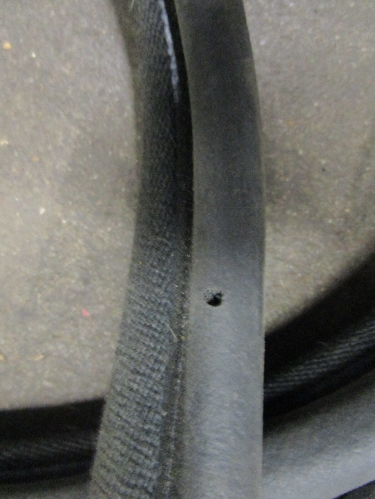 Triumph TR4A TR250 TR6 Black Fur-Flex Door Molding Seal NOS #631321 | eBay