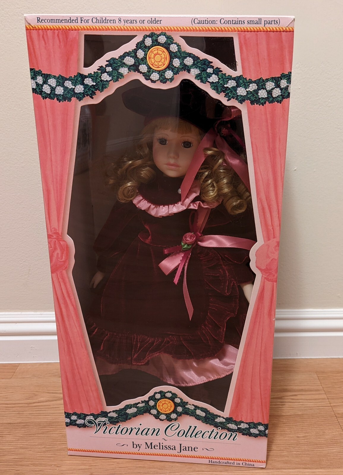 Victorian Collection Genuine Porcelain Doll by Melissa Jane 1994 ...