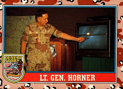 Lt. Gen. Horner Desert Storm 1991 Topps Desert Storm #159 Card | eBay