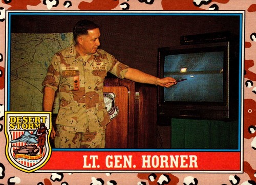 Lt. Gen. Horner Desert Storm 1991 Topps Desert Storm #159 Card | eBay