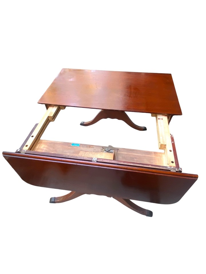 Extensole Extension Mid-Century Vintage Mahogany Leaf Table | eBay