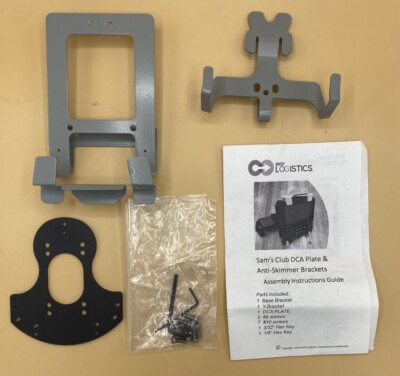 BNSF Logistics Sam’s Club DCA Plate & Anti-Skimmer Brackets | eBay