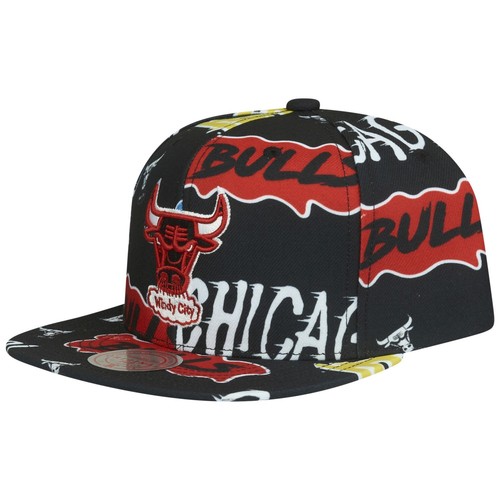 Mitchell & Ness Snapback Cap - STICKER PACK Chicago Bulls | eBay