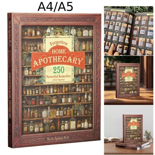 Forgotten Home Apothecary Natural Home Remedies Book Herbal Remedies ...