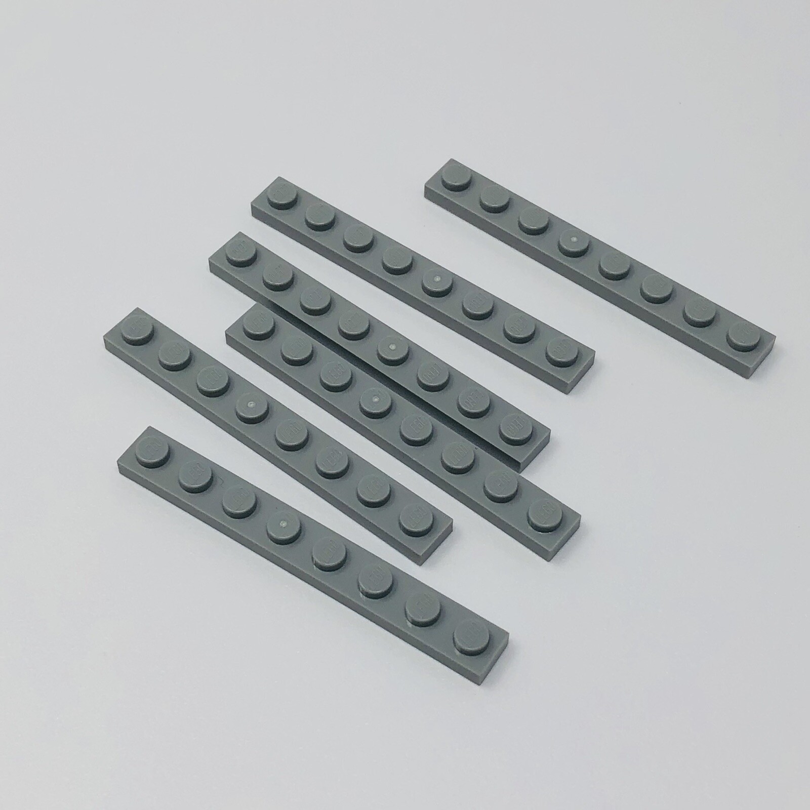3460 LEGO Parts Plate 1x8 LIGHT BLUISH GRAY (6) | eBay