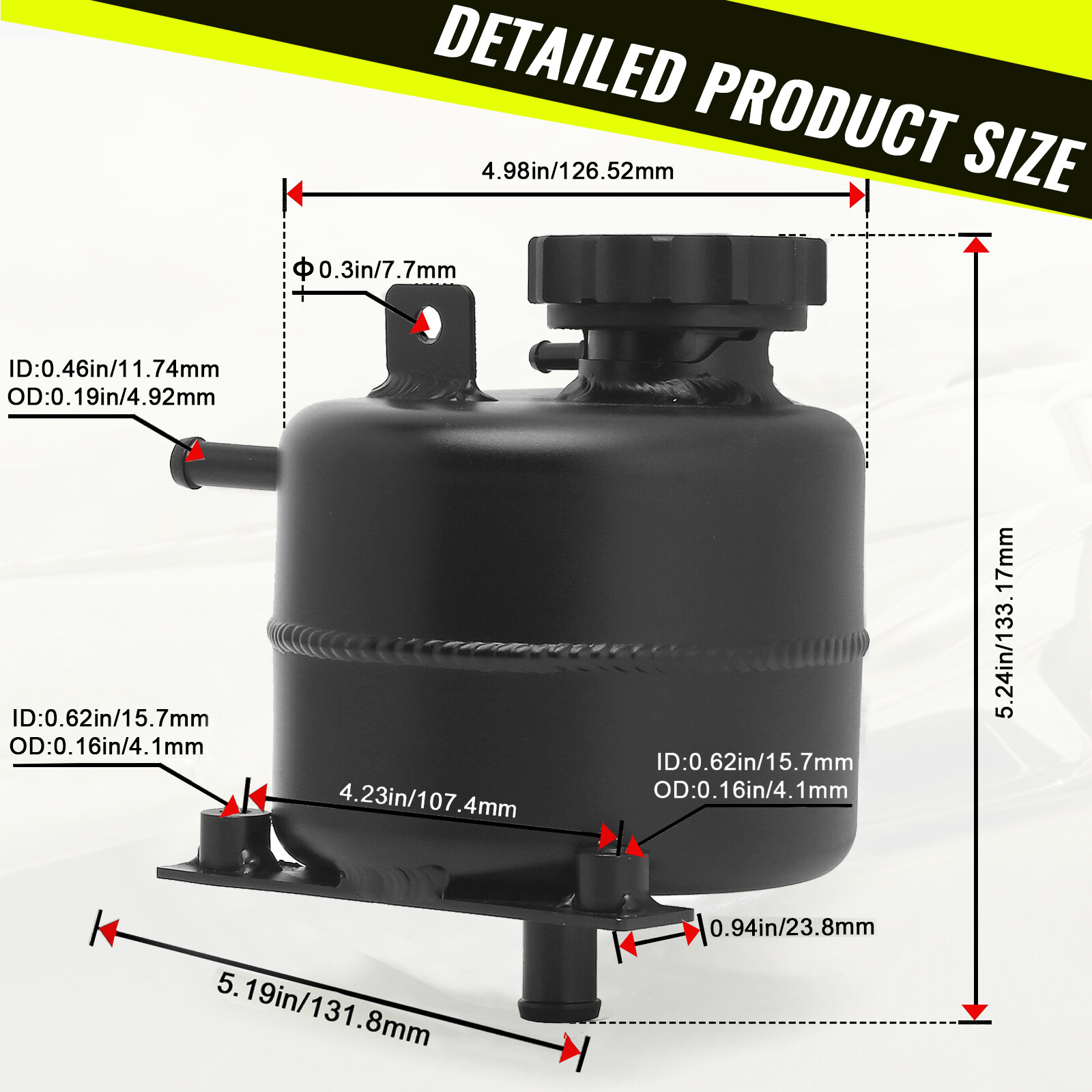 Radiator Header Water Coolant Expansion Tanks For BMW Mini Cooper S R52 ...