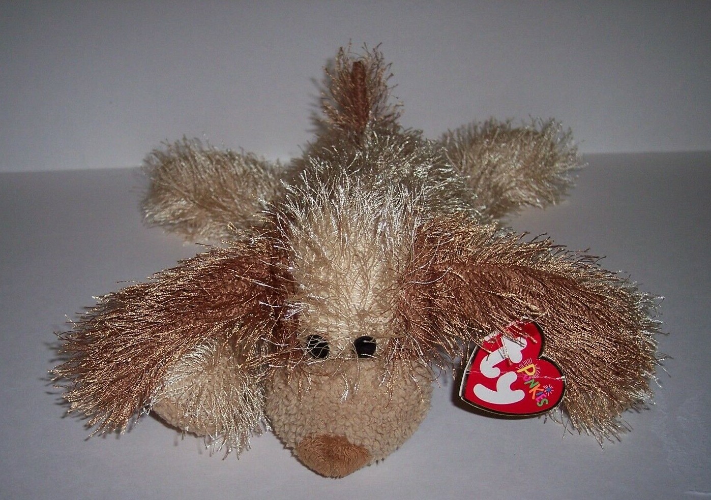 TY The Punkies Collection ~ SHREDS ~ 2002 Bean Bag Plush Toy Puppy Dog ...