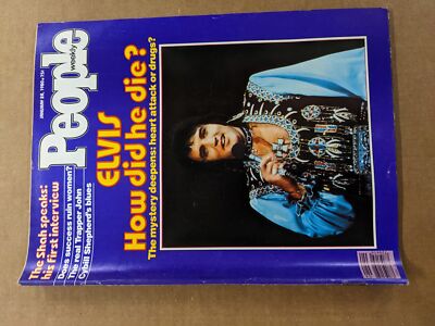 People magazine January 28, 1980 Elvis death, Cybill Shepherd M440 | eBay