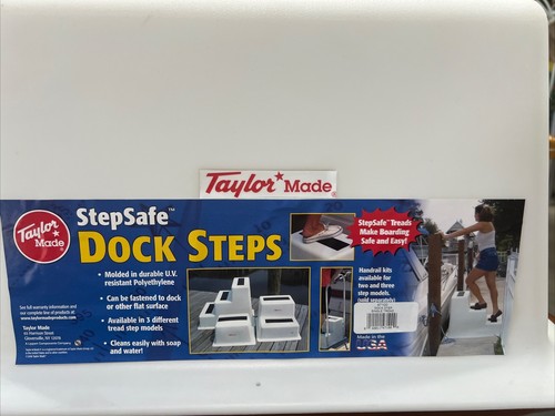 Taylor Made Step Safe Dock Single Tread White #47100 | eBay
