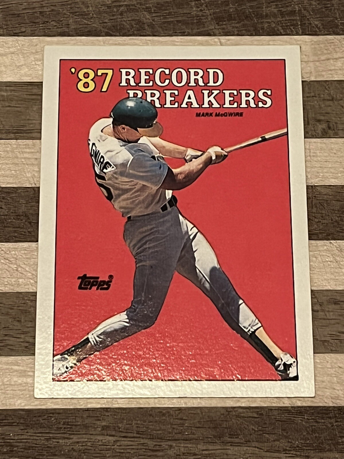 1988 Topps Baseball Mark McGwire Card #3 | eBay