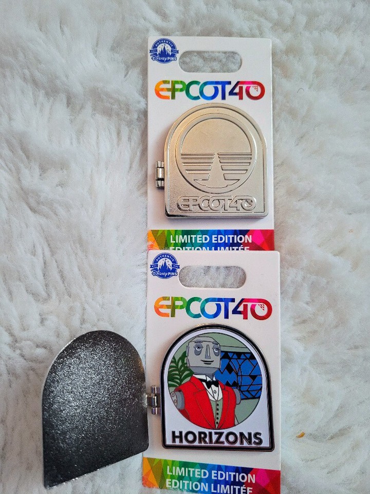 Disney Parks EPCOT 40th Pins Horizons, Motion, Imagination, Figment ...