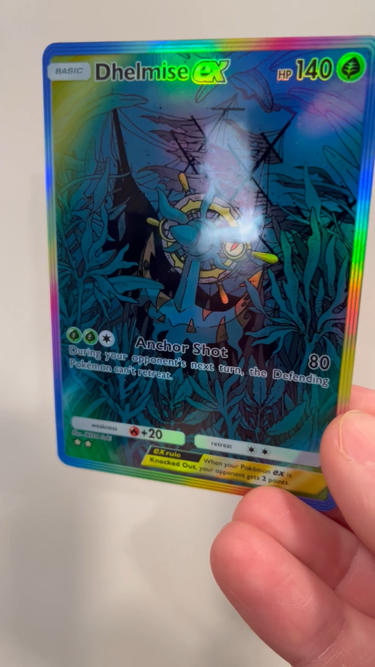 Dhelmise ex Holographic Pokémon TCG Pocket -Printed Sharp! | Celestial ...