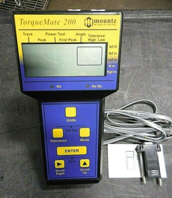 Mountz TorqueMate 200, TM 200 Handheld Digital Torque Angle Meter ...