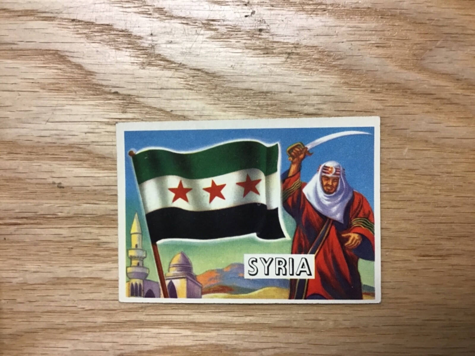 1956 Flags of the World Syria Card #4 | eBay