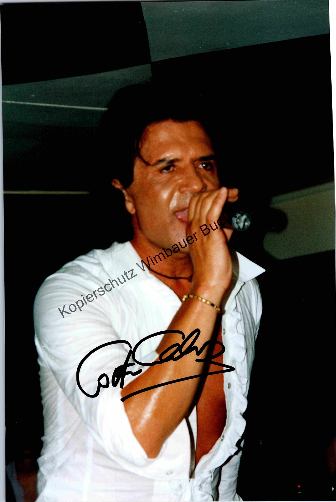 Original Autogramm Costa Cordalis (*1944-2019) /// Autogramm Autograph ...