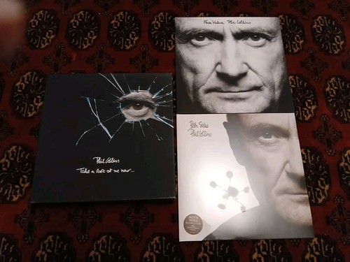 phil collins take a look at me now Vinyl Box Set.2 Album Set. | eBay