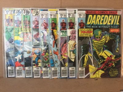 Daredevil #150-159 LOT Marvel Comics | eBay
