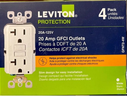 Leviton 20 amp tamper resistant GFCI Brand New | eBay