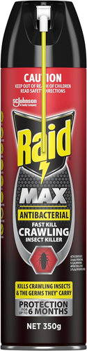 Max Antibacterial Fast Kill Crawling Insect Killer, Insect Spray for ...