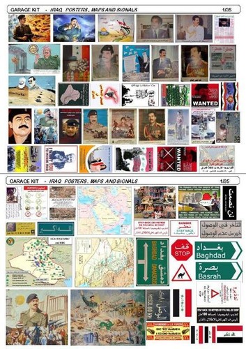 IRAQ POSTERS AND SIGNALS 1/35 | eBay