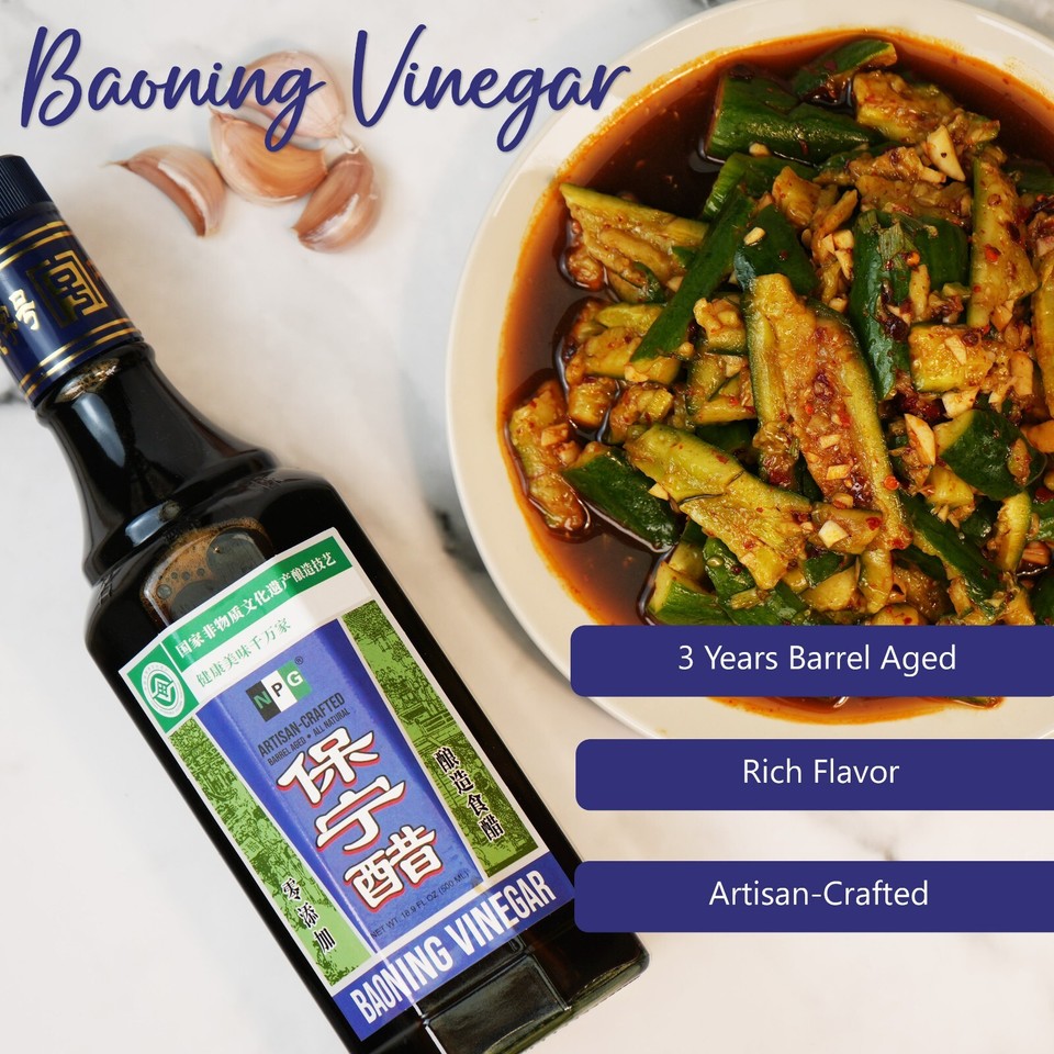 NPG Baoning Vinegar 16.9 Fl Oz, Barrel Aged Black Rice Vinegar, | eBay