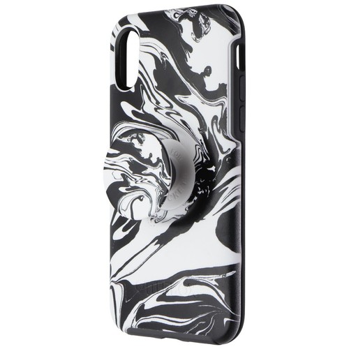 Otter + Pop Symmetry Series Case for Apple iPhone X / Xs - Mono Swirl ...