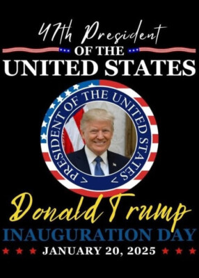 DONALD TRUMP INAUGURATION DAY JANUARY 20TH 2025 FRIDGE MAGNET 5" X 3.5 ...