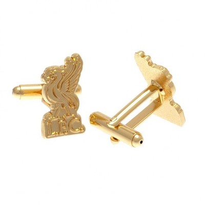 Liverpool FC Gold Plated Liverbird Cufflinks, Birthday, Gift Official ...
