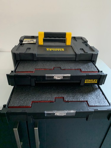 Stanley Storage FatMax PRO-STACK 2 Shallow Drawers - (With Shadow FOAM ...
