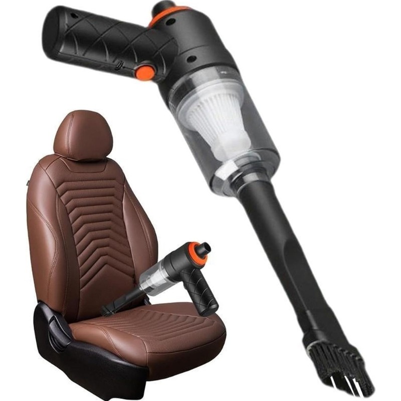 Car Vacuum Cleaner High Power Strong Suction Handheld Portable Dry Wet ...