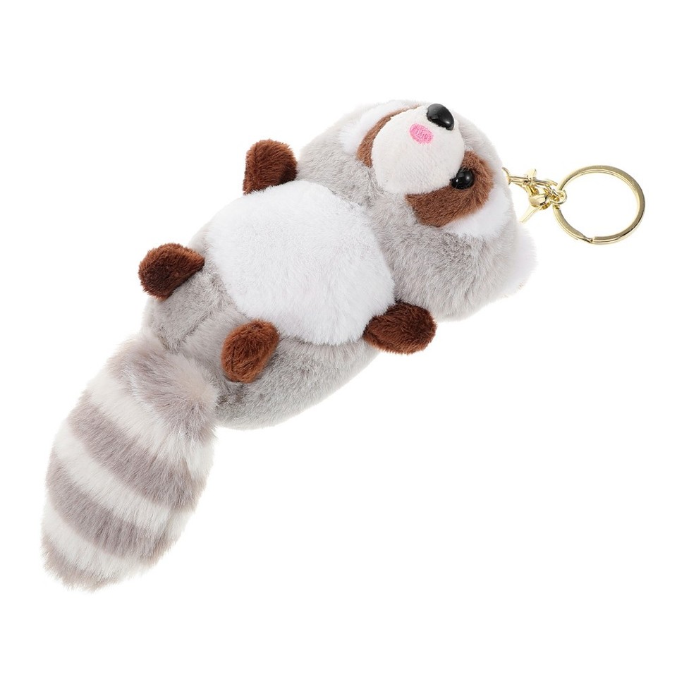 Stuffed Animal Key Chain Purse Keychain Charm Cute Plush Handbag | eBay ...