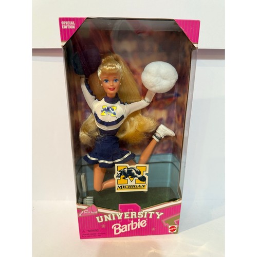 Barbie University of Arizona Cheerleader Doll NRFB Special Edition 1996 ...