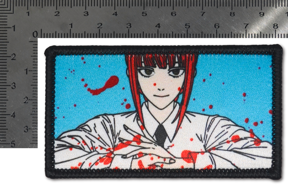 Chainsaw Man Makima Control Devil CSM Hook & Loop Tactical Morale Patch ...