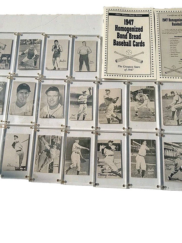 VINTAGE BASEBALL COLLECTIONS VERY NICE AUTHENTICITY 1947 | eBay