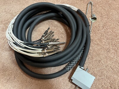 21' ELCO/ ADAT 16 TRS Audio Snake with strain relief | eBay