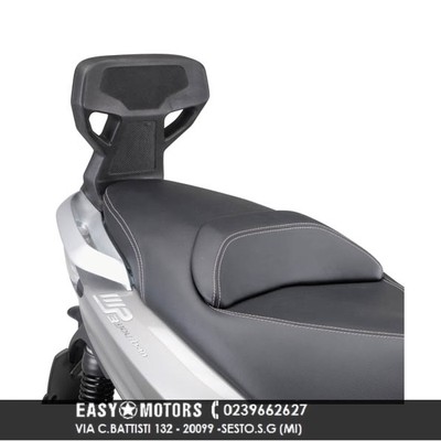 Dos Dossier Protection de Dos GIVI Noir X Piaggio MP3 Yourban 125 300 ...
