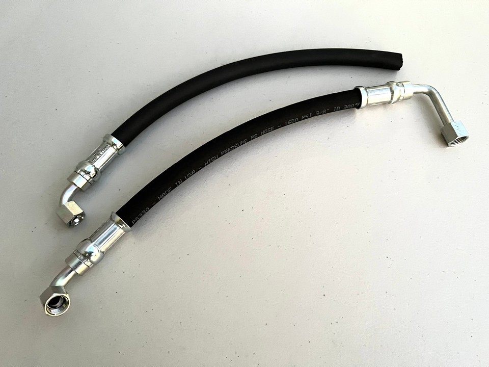 1958-64 CHEVY IMPALA UNIVERSAL POWER STEERING BOX HOSE KIT 605 500 ...