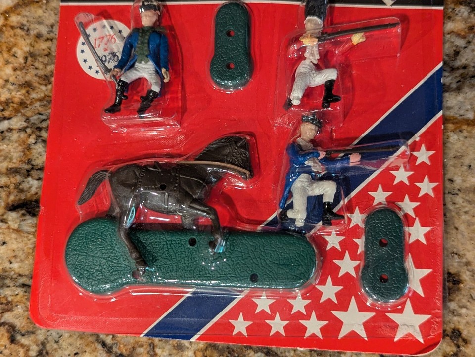 Vintage Men of '76 Revolutionary War Toy Soldiers NEW Set No. 5 ...