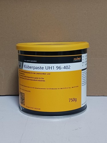 KLUBER Lubrication Kluberpaste UH1 96-402 750g (1.7 LB) New free ship ...