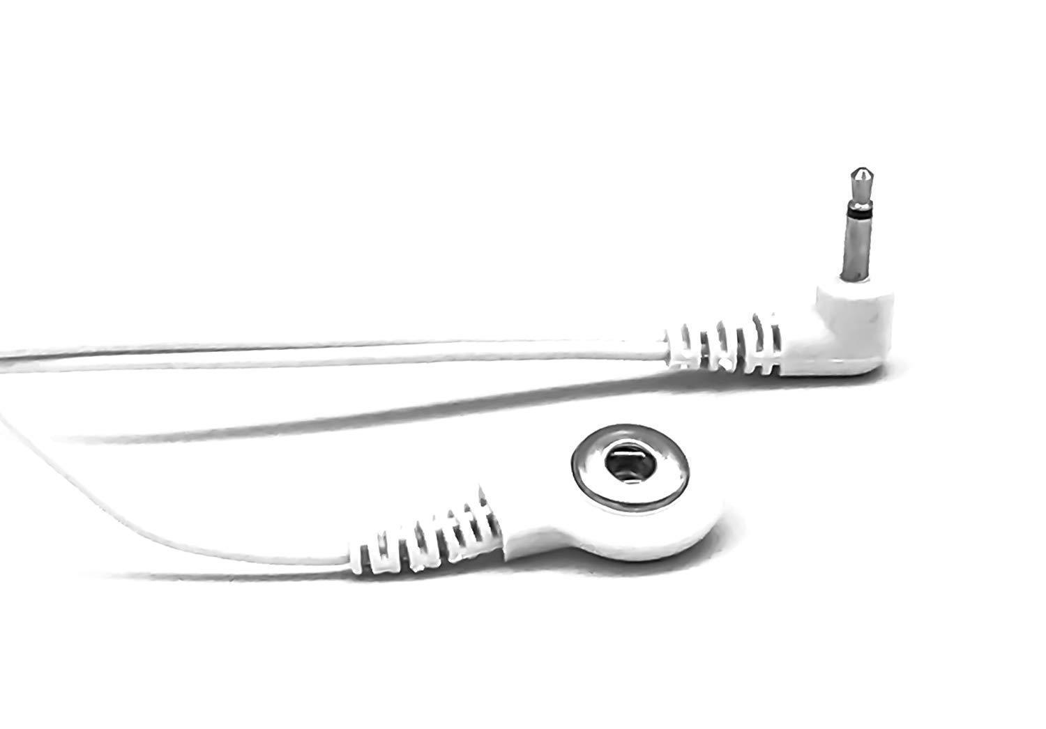 ESTIM Adapter Kabel für Elektrostimulation EMS TENS Reizstrom Zubehör ...
