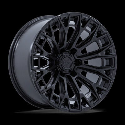 20 Inch Black Wheel Rim Fuel Trax 20x10 -18mm 8x180 Lug GMC Sierra 2500 ...