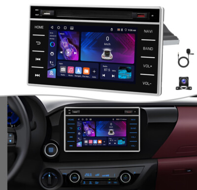 4G+64GB Android 13 Carplay Car Stereo Radio For Toyota Fortuner Hilux ...