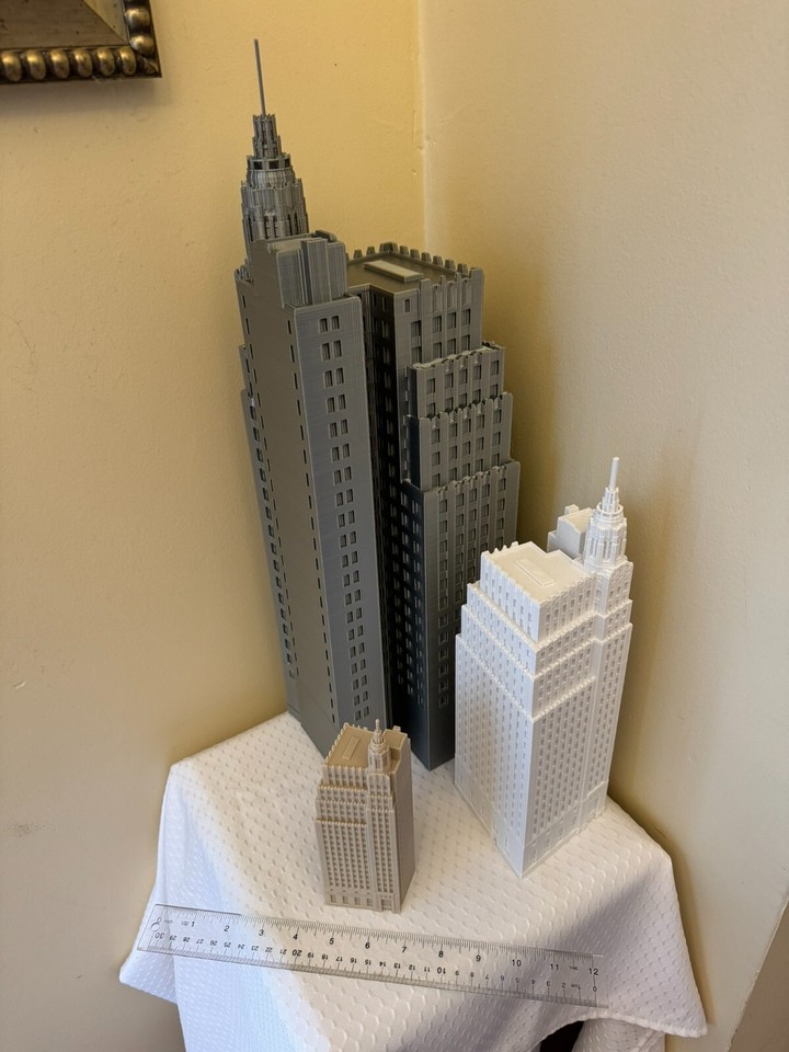 National American Bank Building Model- 3D Printed | eBay