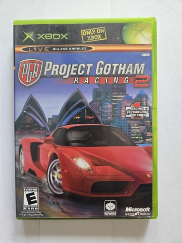 Project Gotham Racing 2 (Microsoft Xbox, 2003) Complete w/ Manual ...